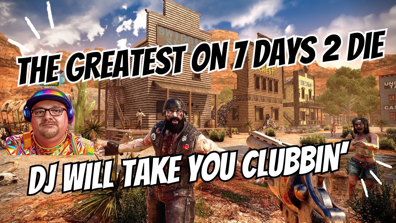 7 Days to Die, more like 7 Days to smash zombies. I never die in this ...