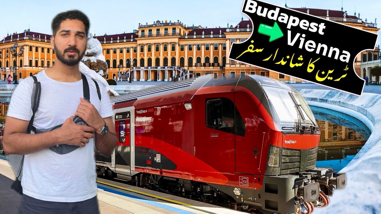 Budapest to vienna | 4 hours train journey - YouTube