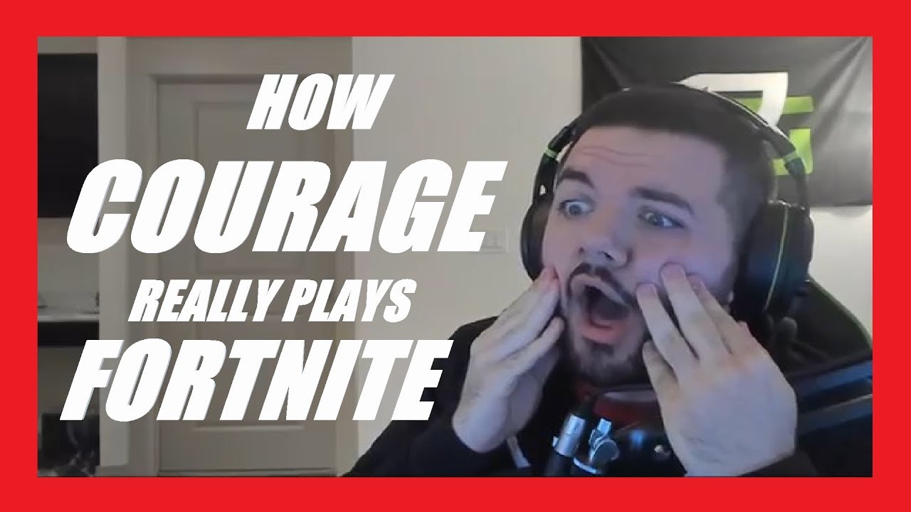 How CouRageJD Really Plays Fortnite - YouTube