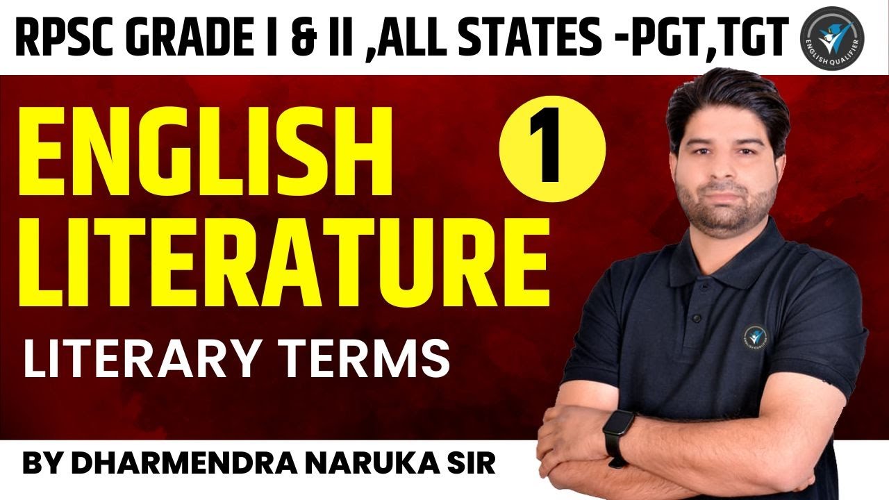 LITERARY TERMS ( PART-1) | क्या होते है LITERARY TERMS #literaryterms # ...