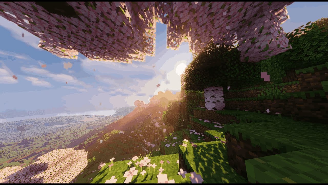 Beautiful day. good night sleep (minecraft-ambience) - YouTube