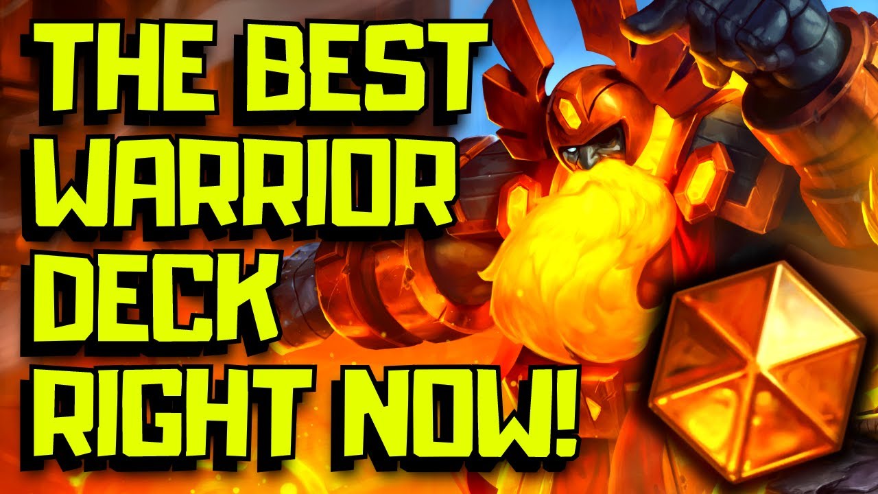 Enrage Warrior is The Best Warrior Deck In Showdown In The Badlands ...