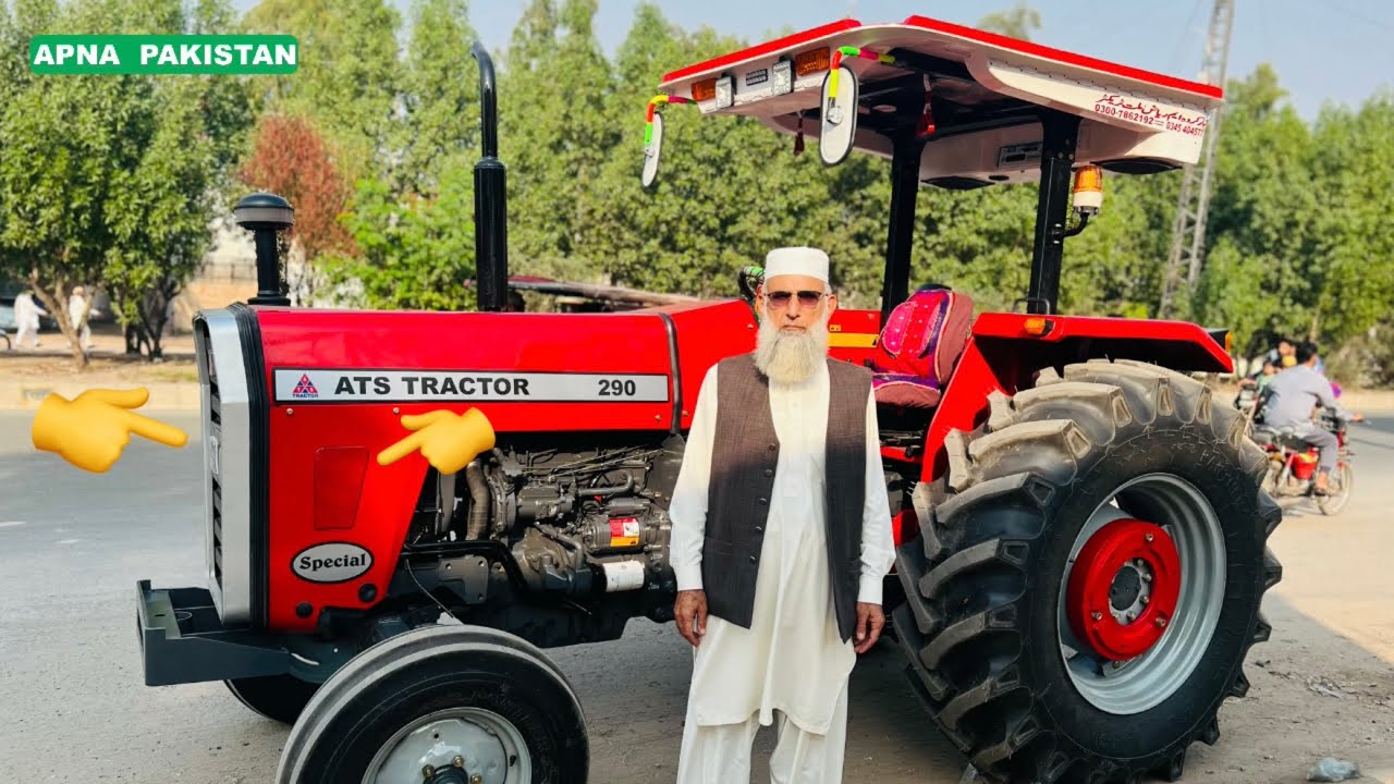ATS Tractor 290 special Red | Review |Price| specifications |Powerful ...
