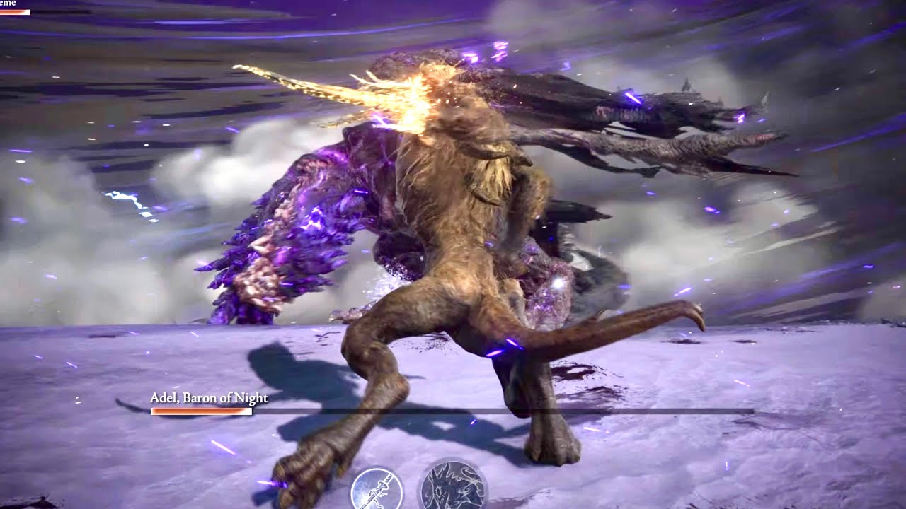 Master Executor vs Enhanced Gaping Jaw/Adel (Everdark Sovereign) | Elden Ring Nightreign - YouTube