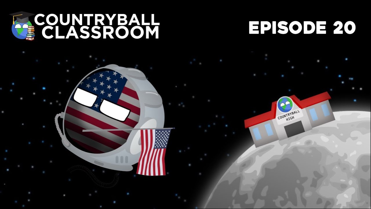 Countryball Classroom | Episode 20 - The Space Race (ft. kier0407 ...