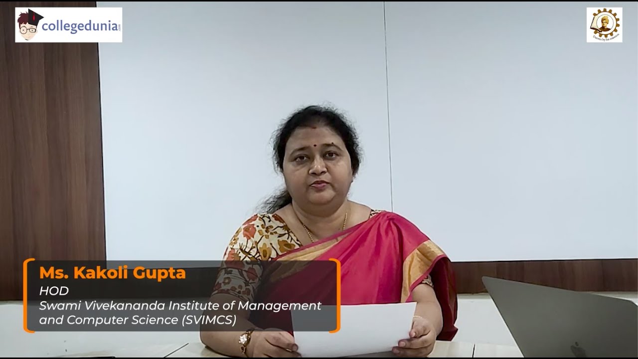 Ms. Kakoli Gupta | HOD | Swami Vivekananda Institute of Management and ...