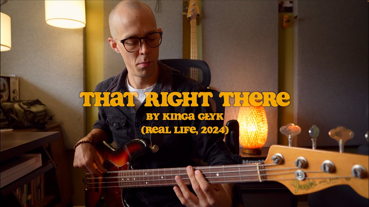 THAT RIGHT THERE by Kinga Głyk || Bass cover by Nick Blodgett - YouTube