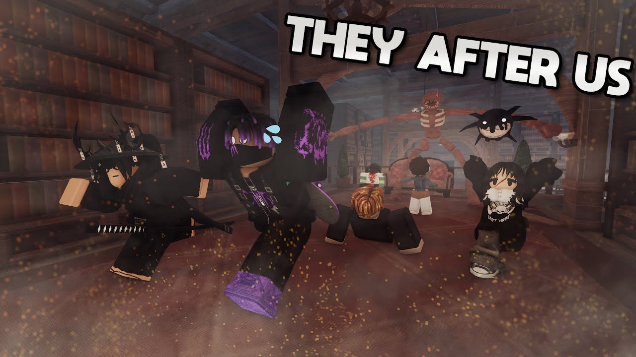 WE MADE IT PAST THE LIBRARY... | Roblox: DOORS - YouTube
