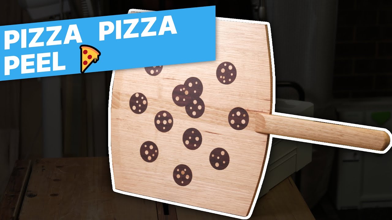 How To Make A Pizza Pizza Peel - Woodworking Project - YouTube