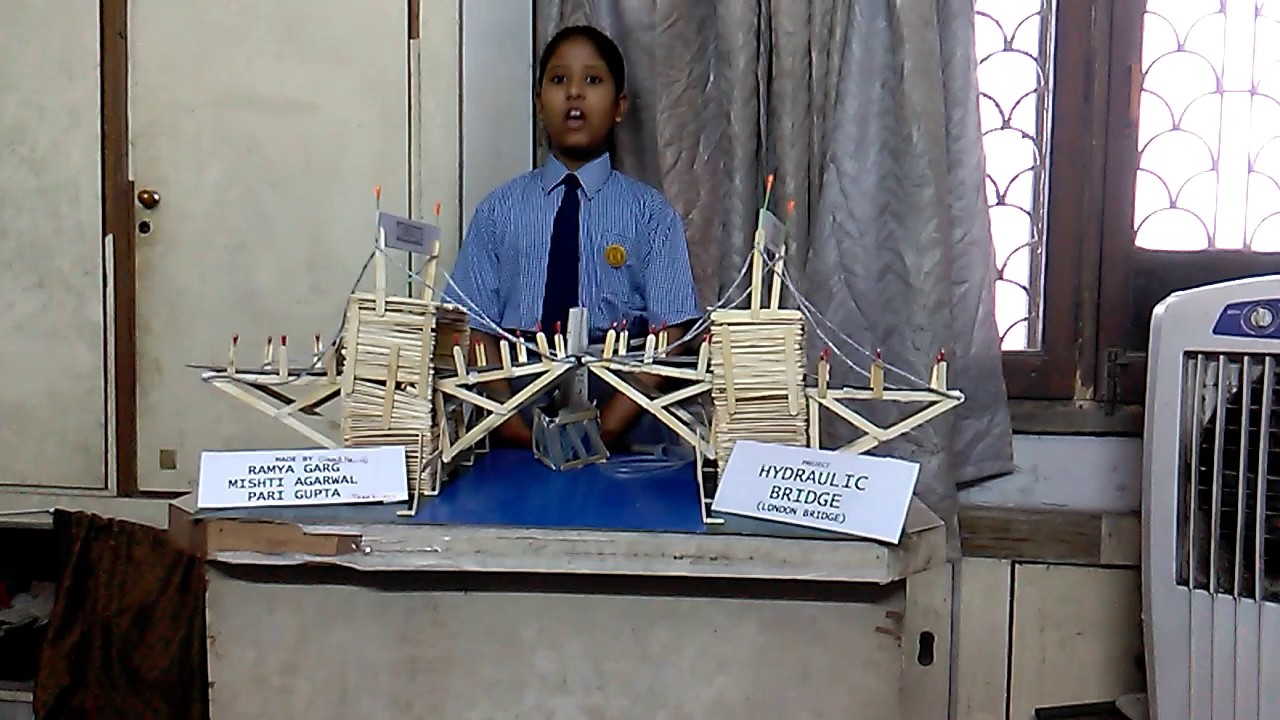 Hydraulic bridge - YouTube