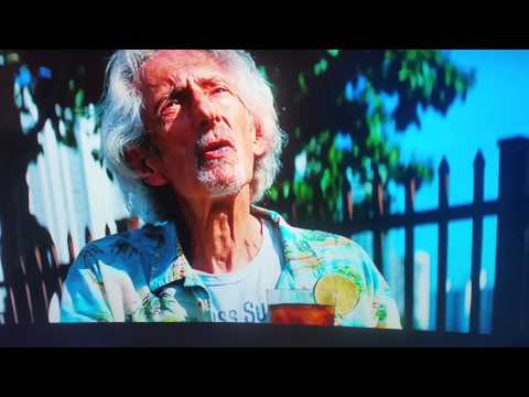 Pain and Gain Movie. Outside Church with gay priest- The Rock -scene .  \