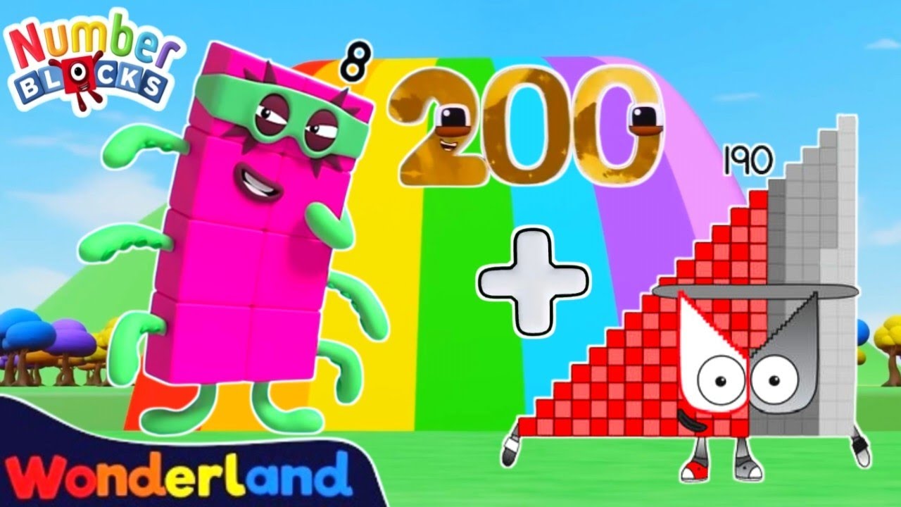 Wonderland Numberblocks Addition Of Numbers 200 To 253 Numberblcoks wonderland-numberblocks-addition-of-numbers-200-to-253-numberblcoks