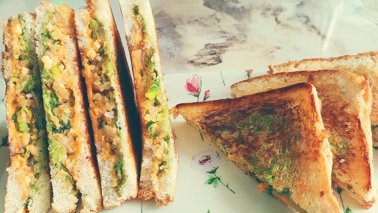 Quick Tawa Butter Toast in just 5 minutes/ Vegetable Toast / No Cheese ...