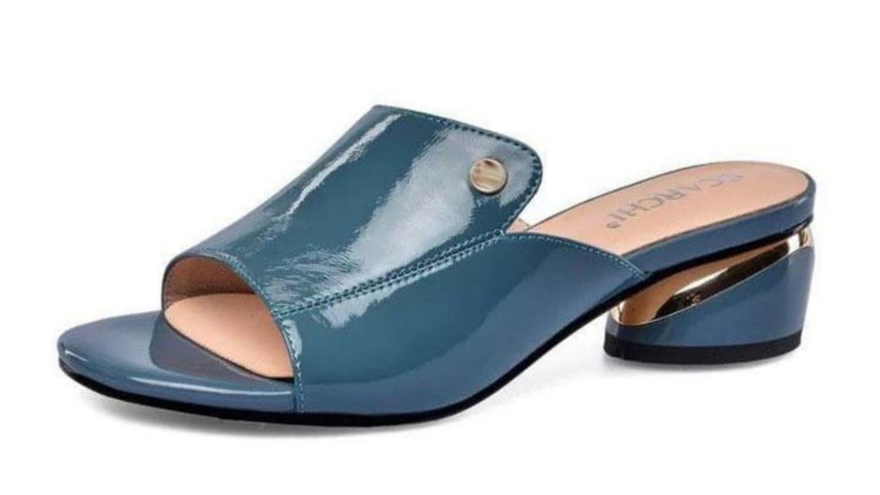 NEW AND TRENDY HEEL SANDALS SLIPPERS WEDDING SHOES CHAPPAL DESIGN FOR ...