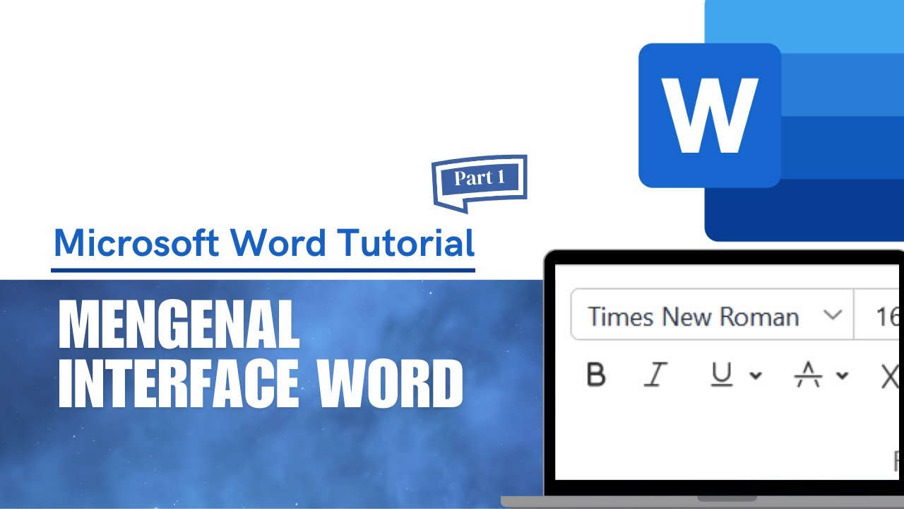 Mengenal Interface Microsoft Word - YouTube