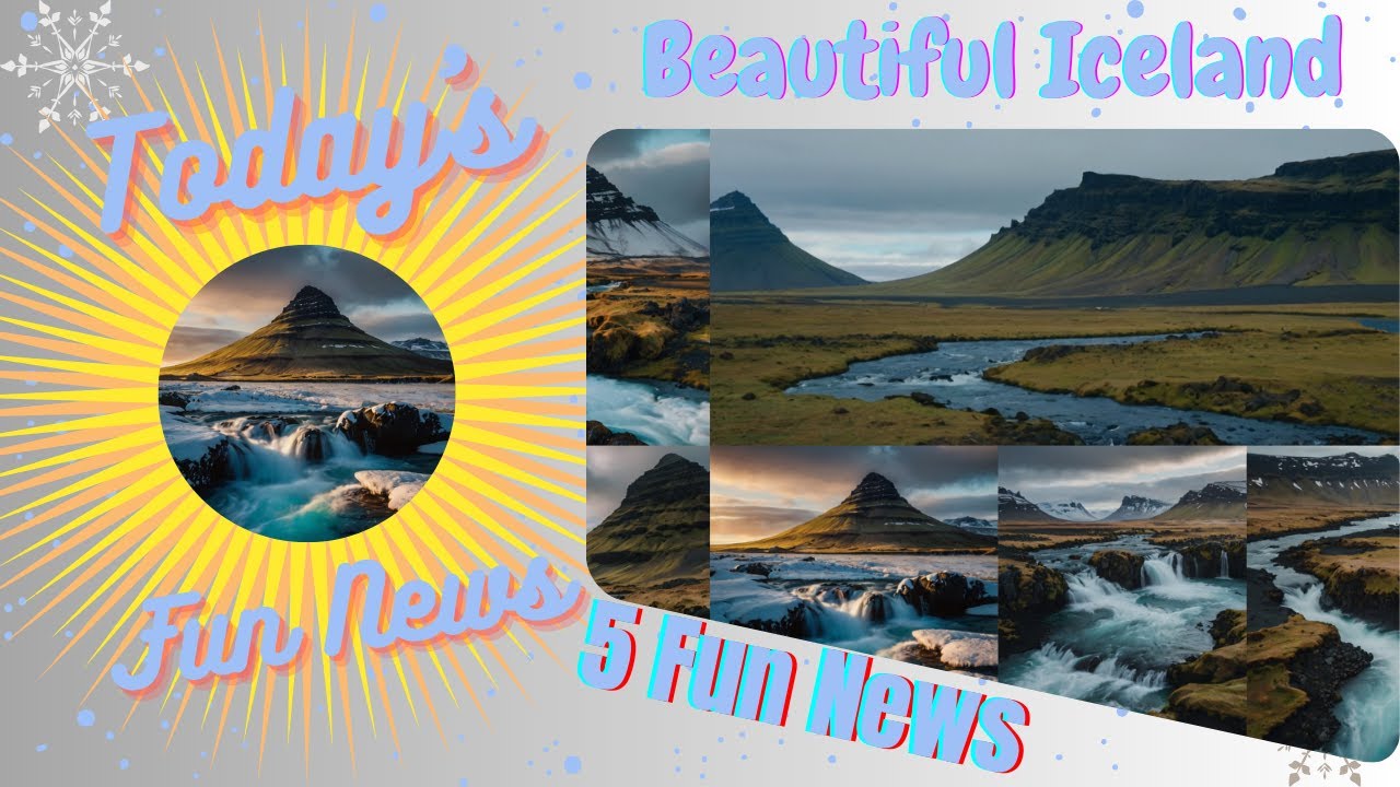 Today's Fun News 45 | Where's the fun in that | Beautiful Iceland - YouTube