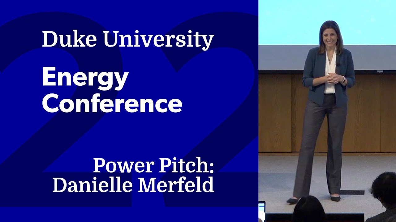 Duke University Energy Conference 2022: Keynote - Danielle Merfeld, GE ...