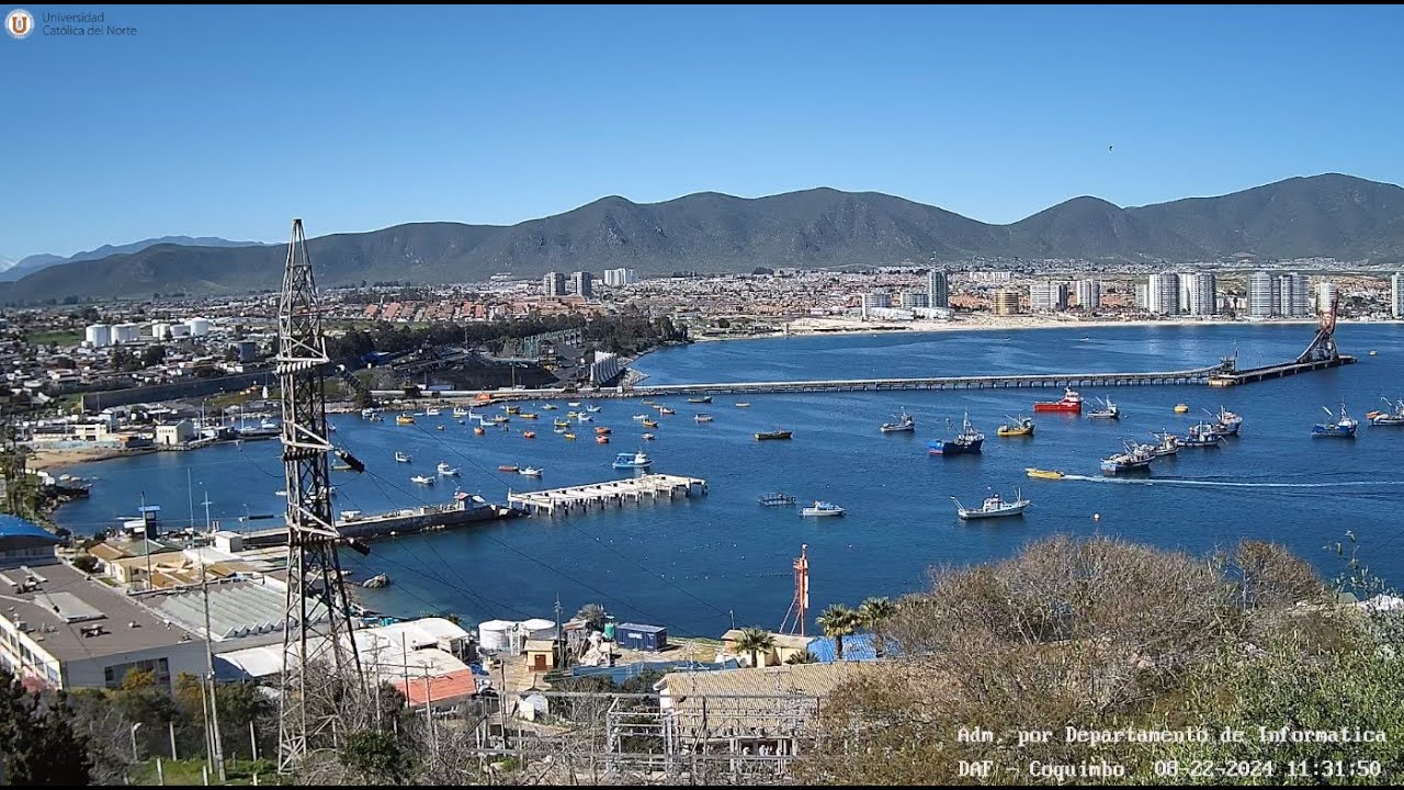 Cámara en Directo Bahía Herradura Guayacán, Coquimbo, Chile - YouTube