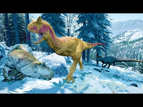 #theisle | Flecha Dourada e a Tropa | Rex Hacker | Alos encurralados ...