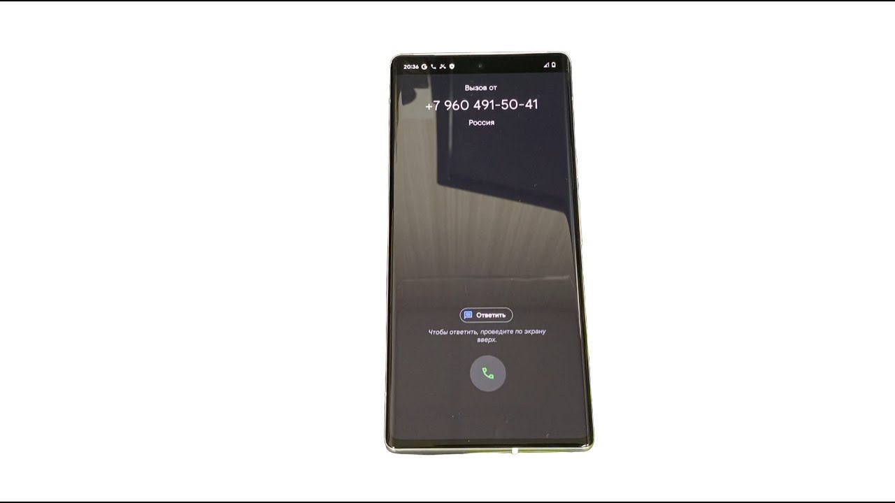 Incoming Call Google Pixel 6 Pro Outgoing Call - YouTube