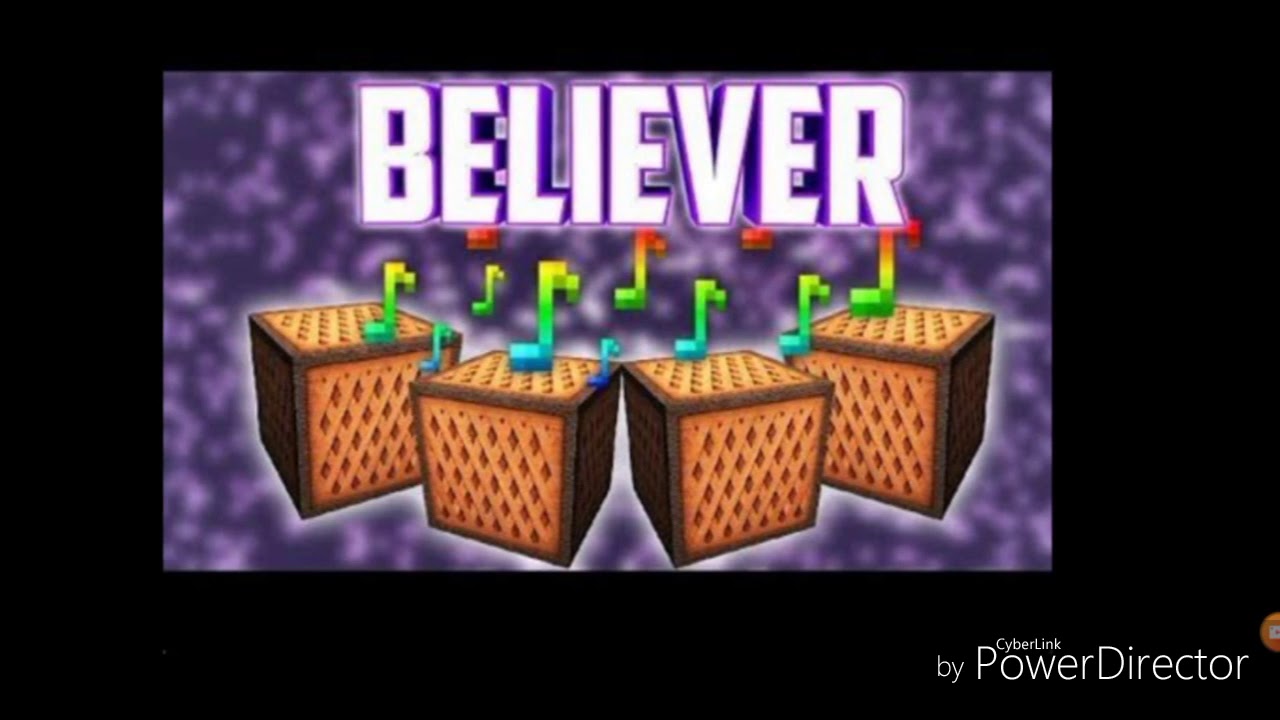 Believer note block in minecraft XBOX - YouTube