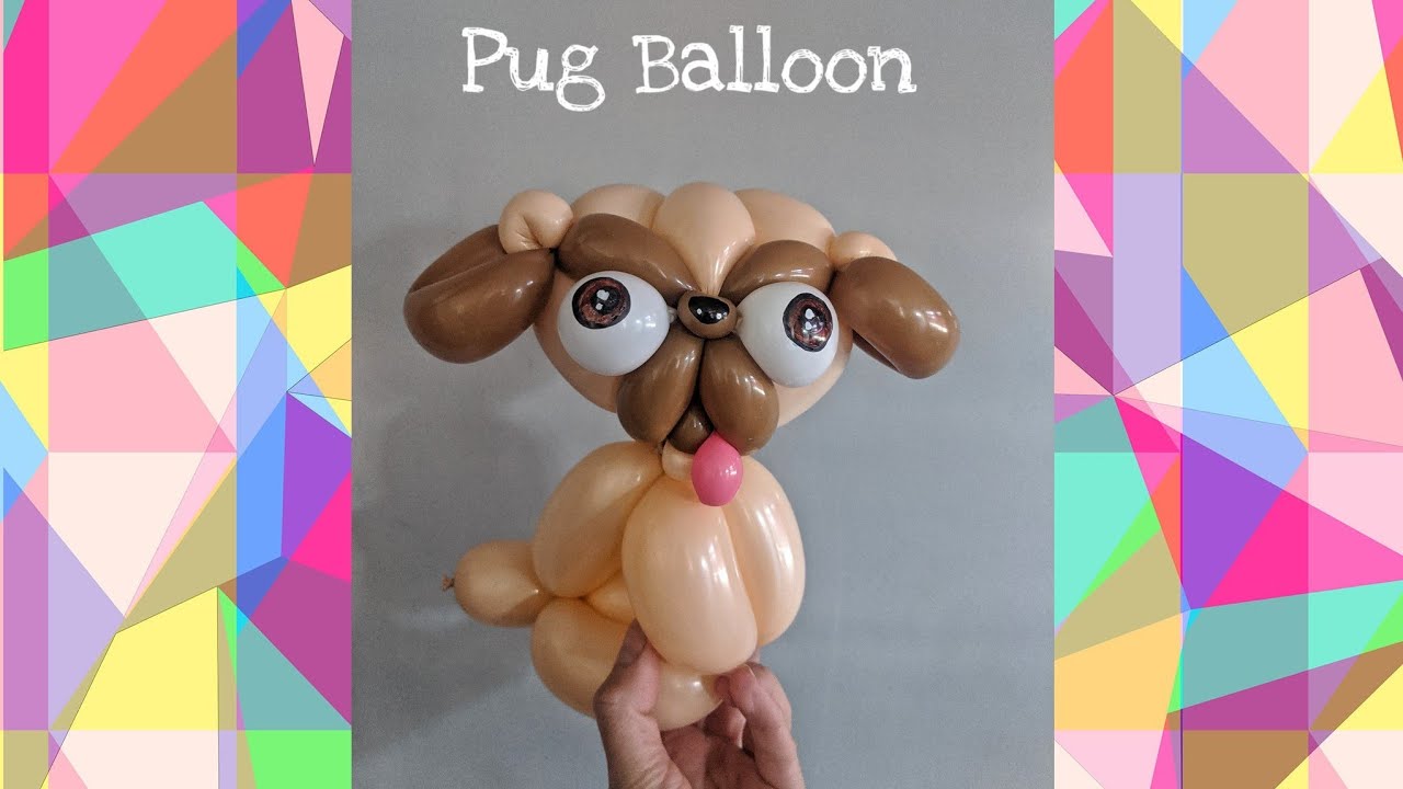 Crazy Pug Balloon Twisting Tutorial / Lesson - YouTube