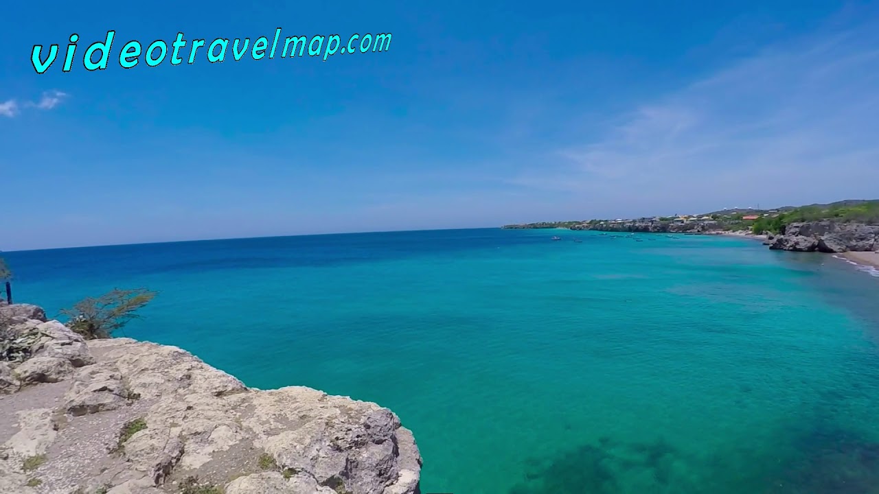 Curacao's beaches 🌴 Playa Forti ⛵️ - YouTube