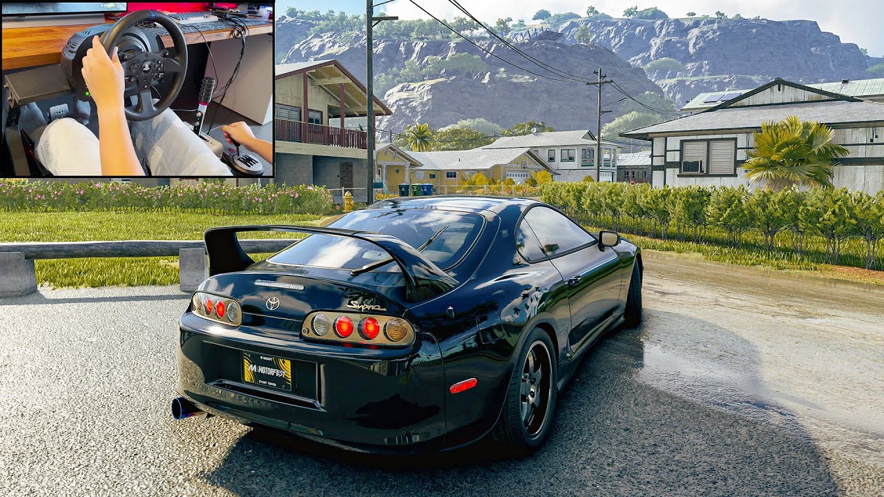 Toyota Supra A80 - The Crew Motorfest (Steering wheel + shifter ...