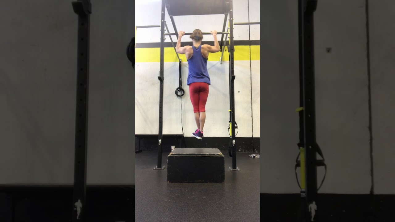 Eccentric Pull-Ups - YouTube