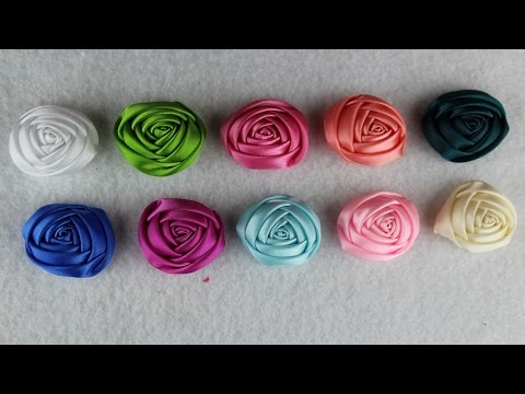 FLOR BOTON PASO A PASO - YouTube