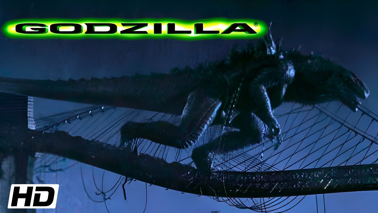 Godzilla 1998 last scene | Godzilla death scene 1998 | Godzilla 1998 # ...
