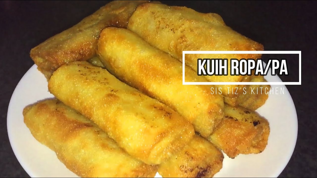 KUIH ROPA/PA RESEPI MUDAH DAN SEDAP #KUIHTRADISIONALTERENGGANU # ...