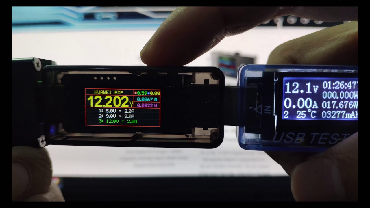 AVHzY A1 Quick charge protocol trigger - YouTube