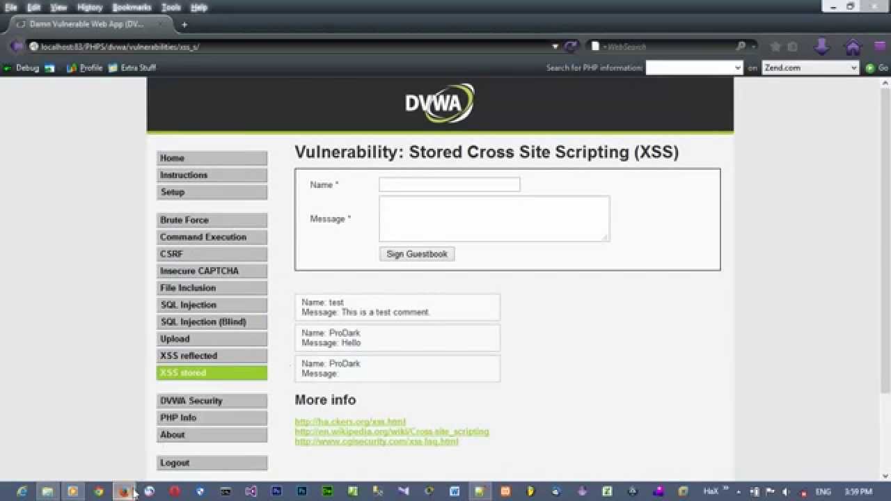 XSS Injection + Session hijacking - YouTube