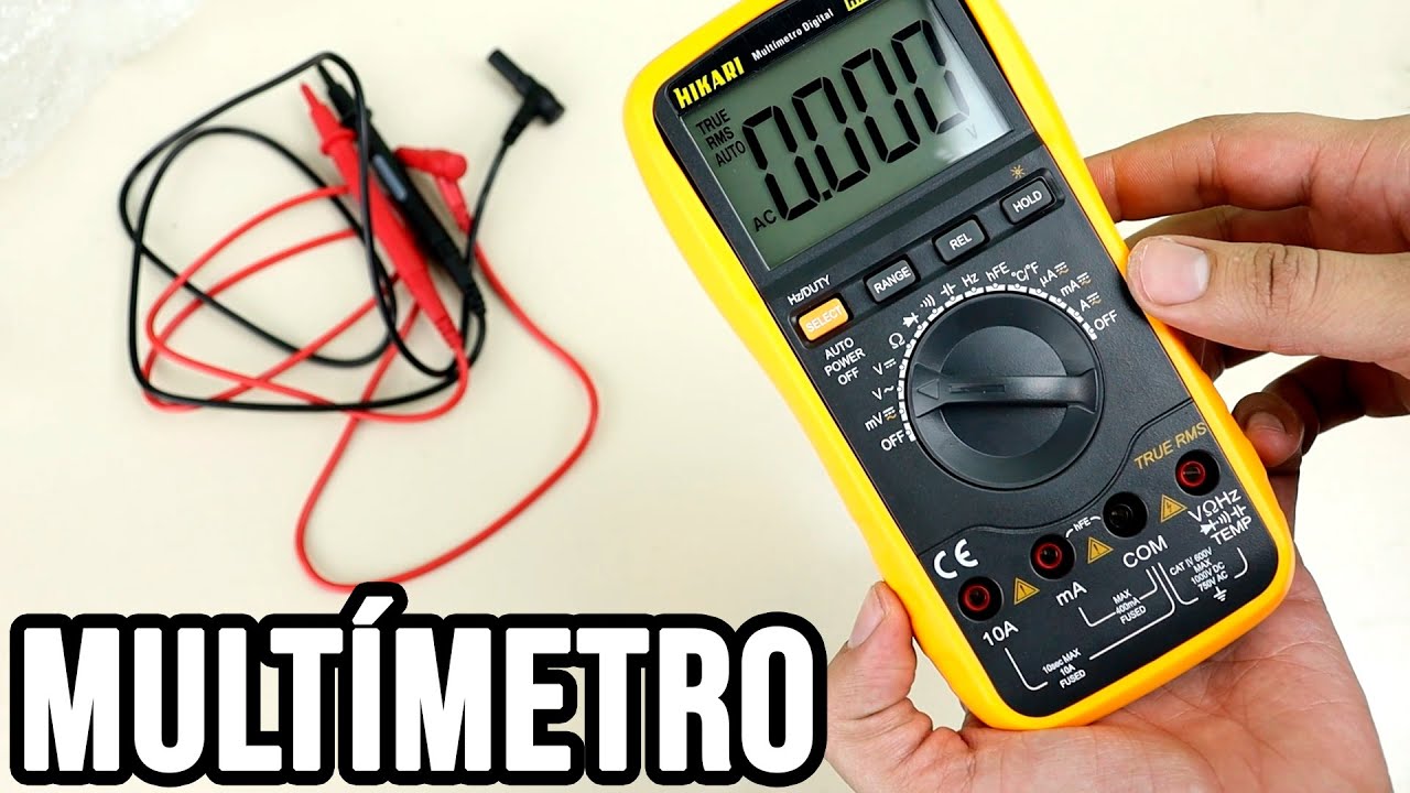 O que é e pra que serve um multímetro? - YouTube