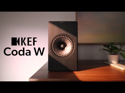KEF Coda W powered stereo speakers | Crutchfield