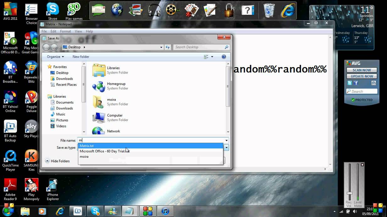 CMD [[MATRIX]] FAST EASY TUTORIAL. - YouTube
