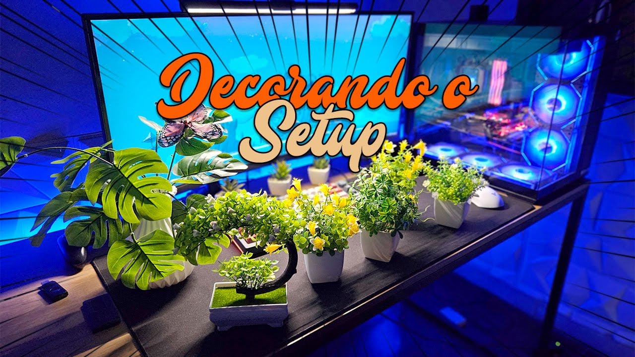 Comprei Plantas do AliExpress pra Decorar o Setup | Unboxing - YouTube