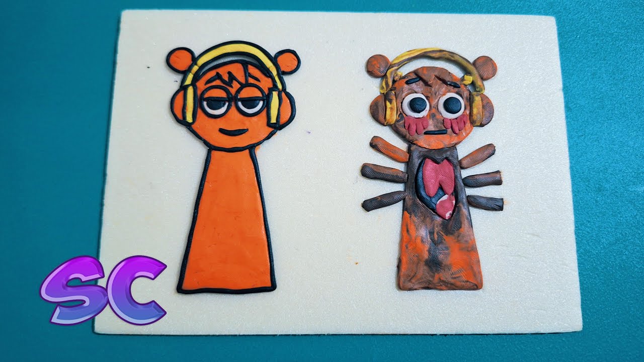 🟠SPRUNKI | ORANGE NORMAL AND ORANGE HORROR - YouTube