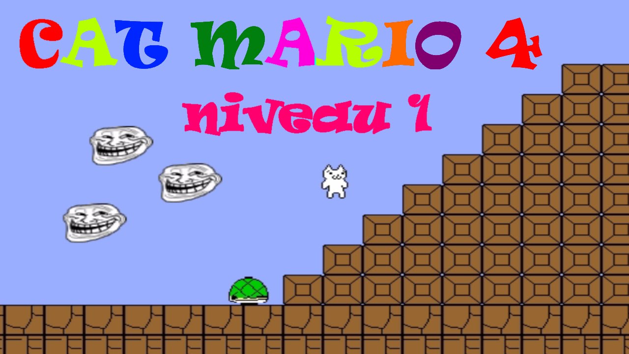 Cat mario 4 - level 1 - Téléchargement et Solution - YouTube