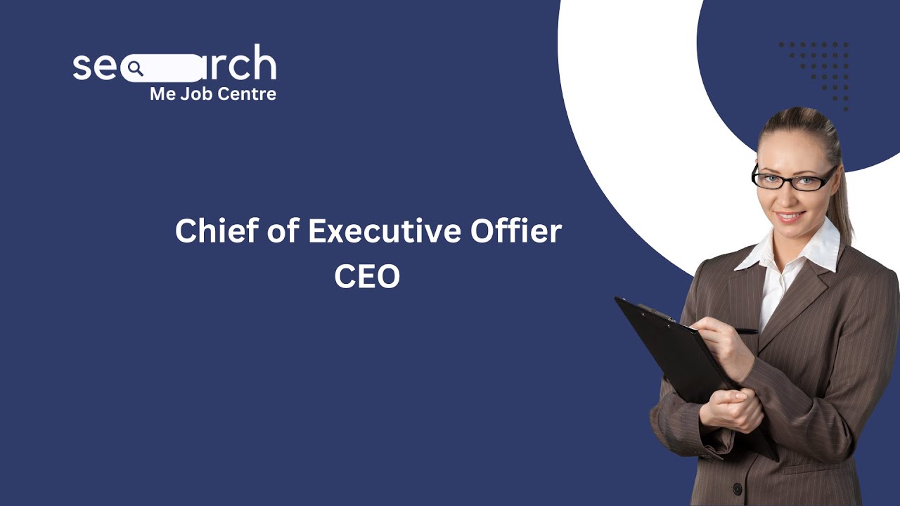 Chief Executive Officer CEO - YouTube