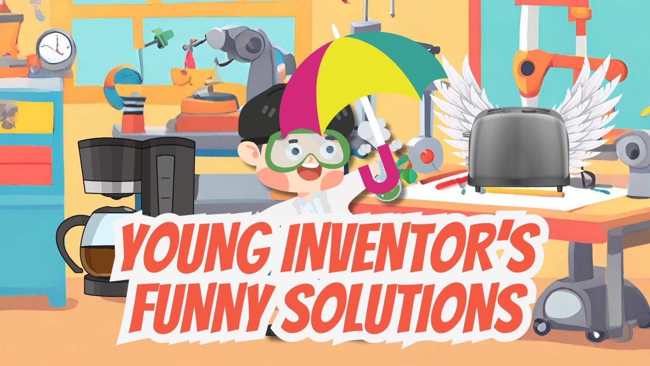 YOUNG INVENTOR’S FUNNY SOLUTIONS | Story Time for Kids - YouTube