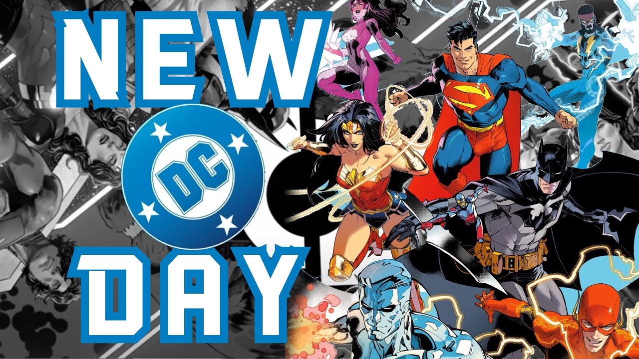 New DC Day New Comic Preview Weekly GiveAway - YouTube