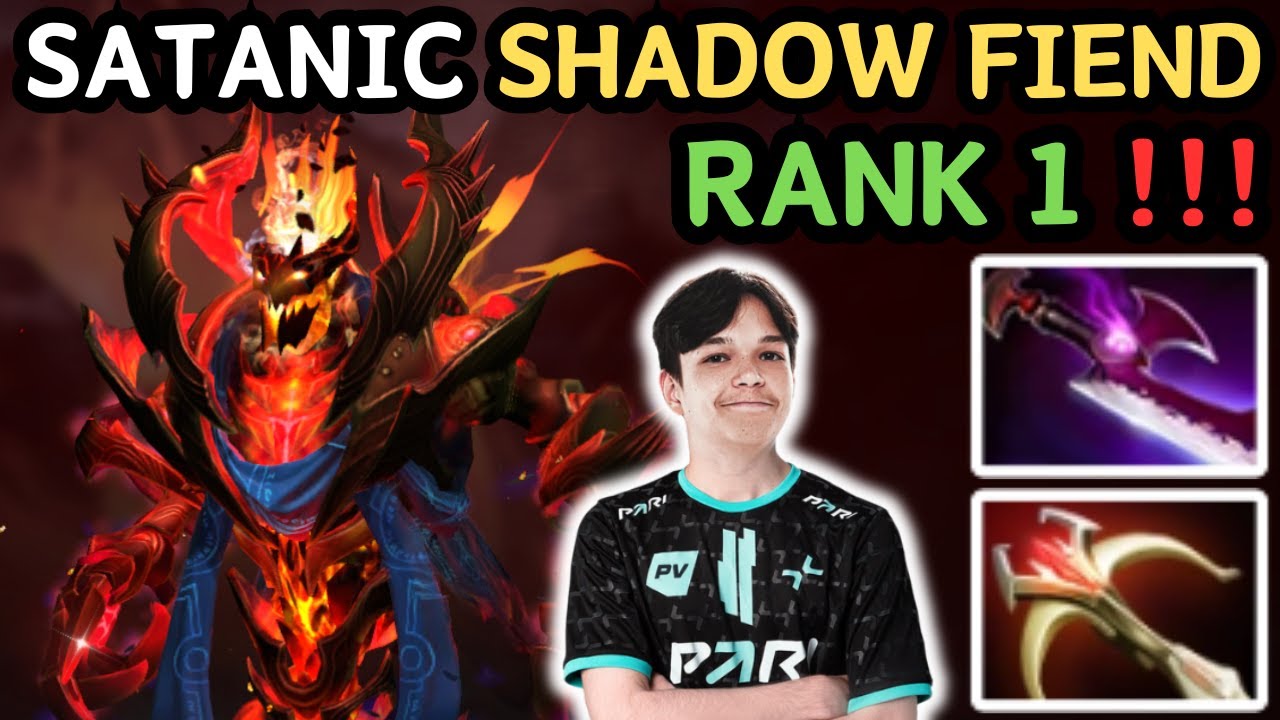 🔥 RANK 1 SATANIC SHADOW FIEND = PURE DAMAGE DEMON 💀 HARD CARRY DIFF ...