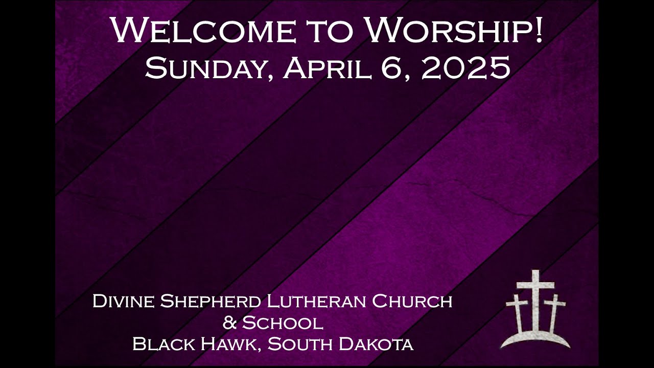 Divine Service: Sunday, April 6, 2025 - YouTube