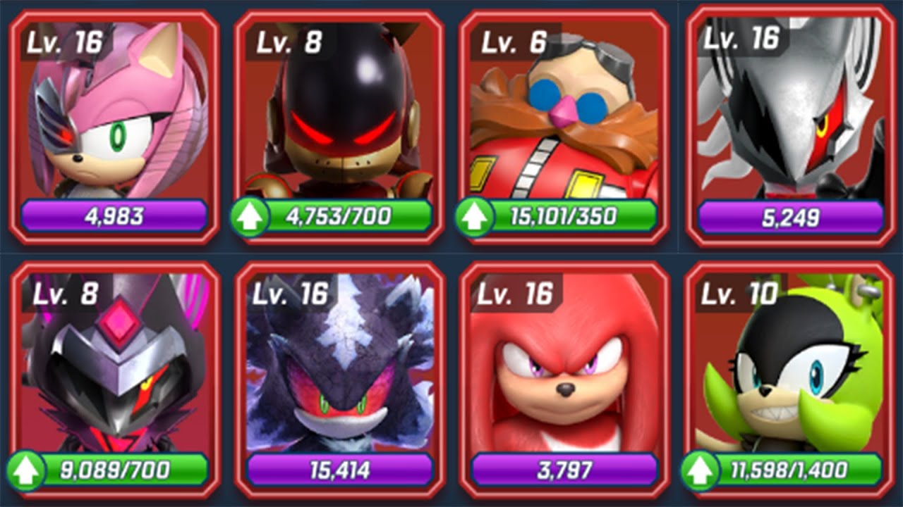 Sonic Forces All Challengers Battle: Lego Eggman, Rusty, Mephiles, Grim ...