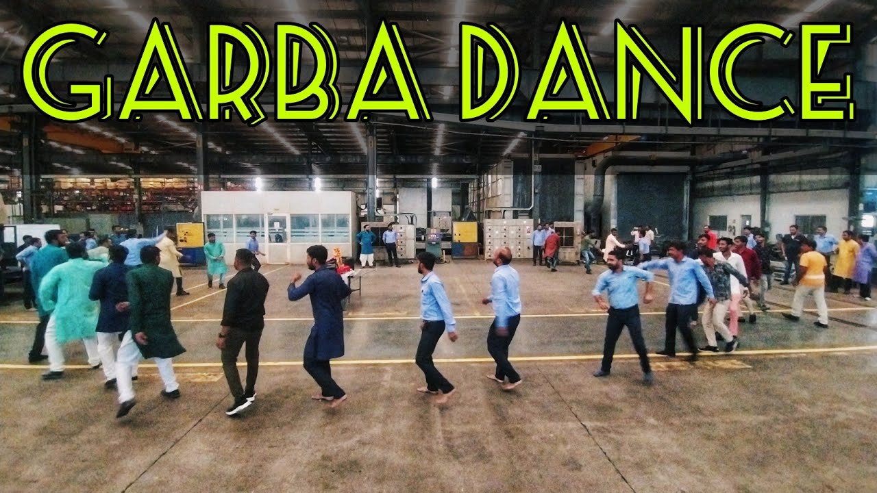 Garba Dance | High energy perfomance | Marini India pvt ltd | Pitambar ...