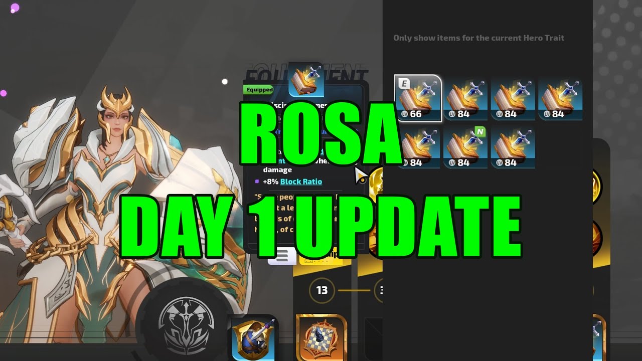 Rosa Day 1 Update T7 Traveler - Still Blasting - SS3 Nightmare TLI ...