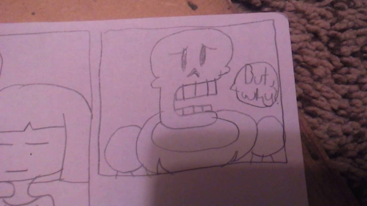 Random undertale comic. - YouTube
