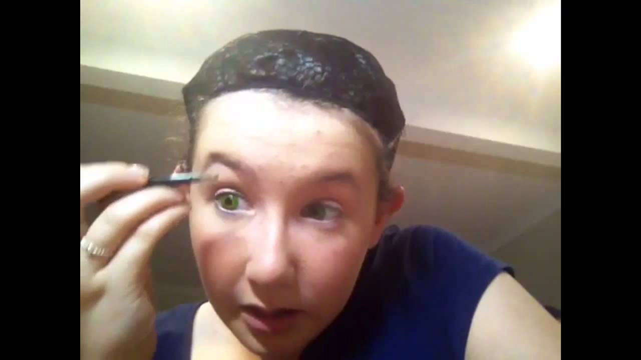 Starfire Makeup tutorial (Teen Titans) - YouTube